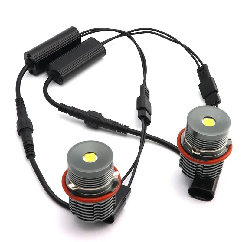 100 Вт габаритные лампы с ангельскими глазами, яркие фары, замена автомобиля для BMW E39 E81 E82 E87 E88 X5 E53 E60 E61 E63 E64 X3 E83