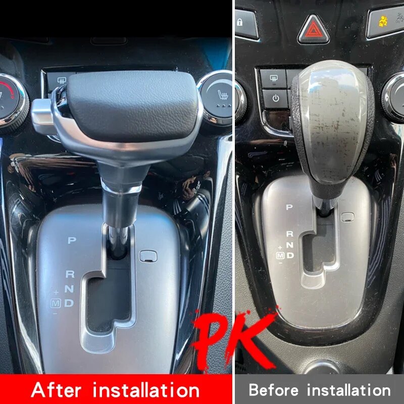 Для Chevrolet Cruze, Opel Orlando: Новая кожаная ручка переключения передач для For Orlando(2009-12)