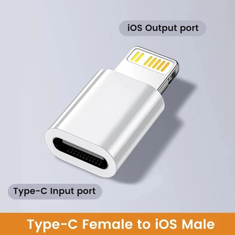 Для IOS «мама» на USB C «папа» Конвертер OTG типа C на iPhone Адаптер для быстрой 1PC USB C Female