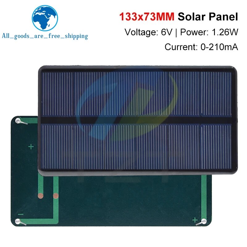 TZT мини-панель солнечной энергии 6В 1PCS