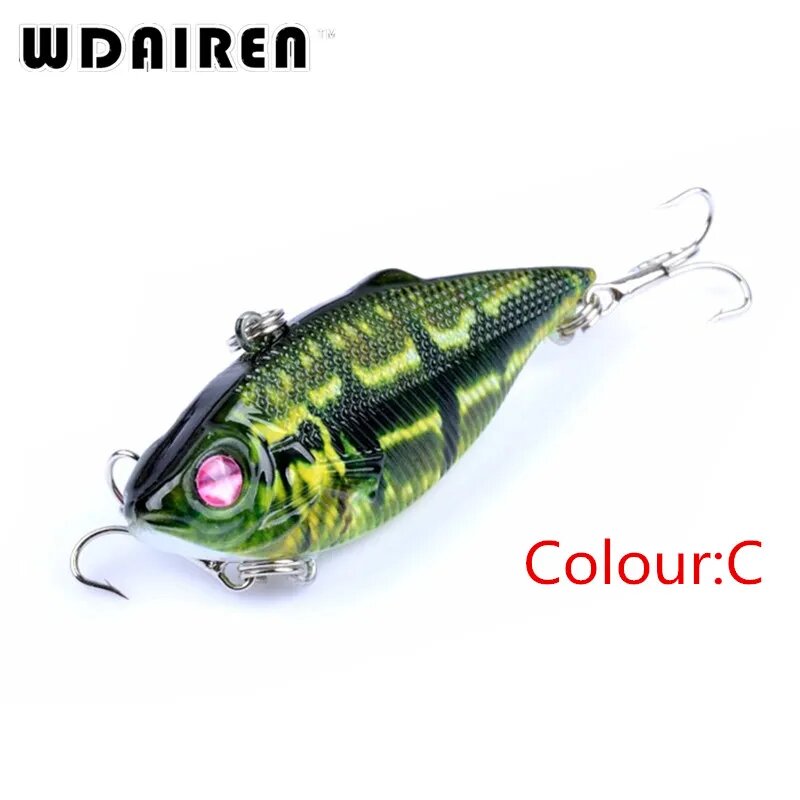 WDAIREN Vib Crankbait 6,5 см 7,7 г C