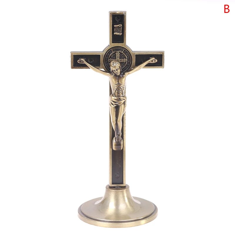 Христианский настенный крест из сплава