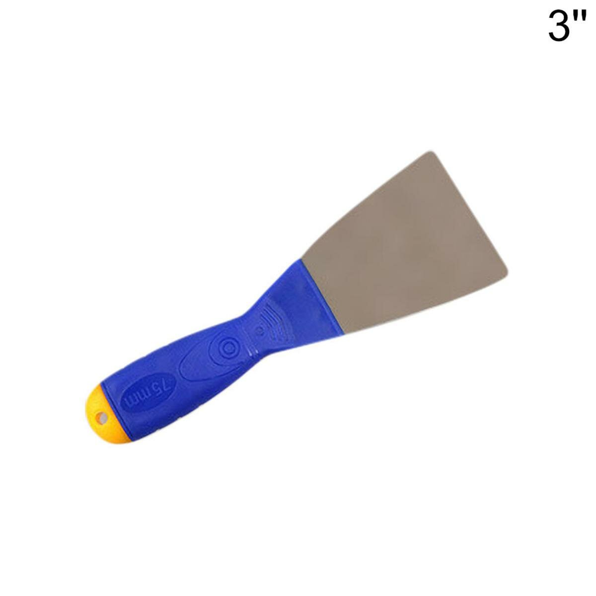 HelloWorld Утолщенная пластиковая ручка из углеродистой стали, лезвие для шпатлевки из углеродистой стали, скребок