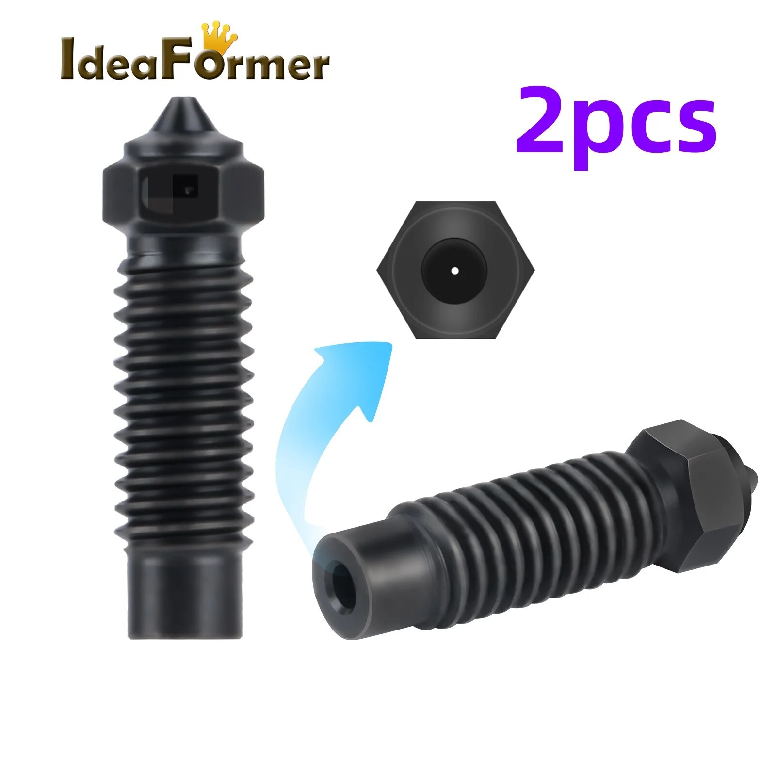 2шт форсунки IdeaFormer для 3D принтера
