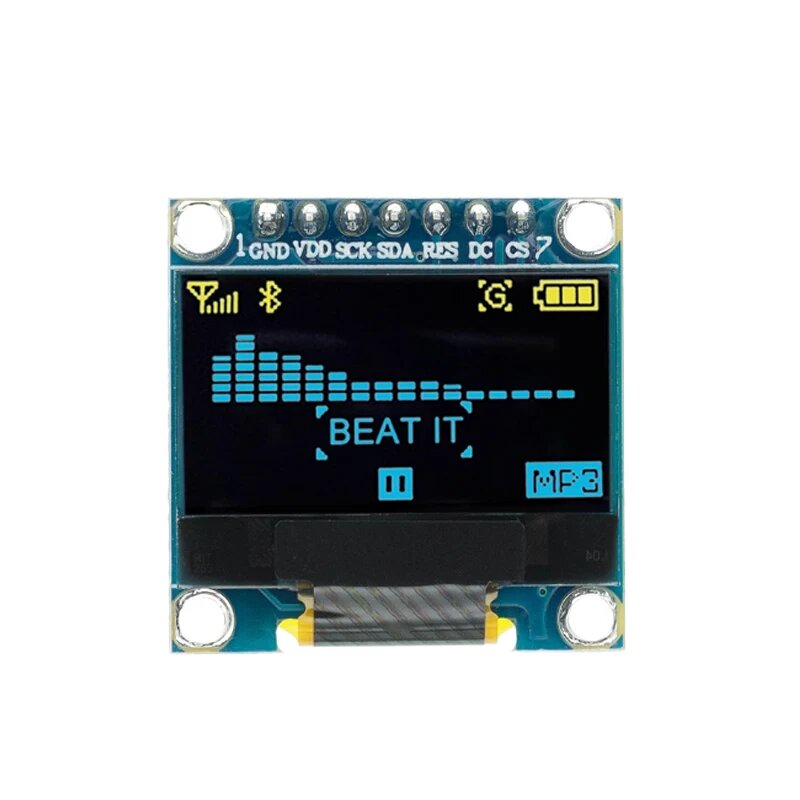 OLED-дисплей ANNUOSENCHIP 0.96" SSD1306 128x64 для Arduino