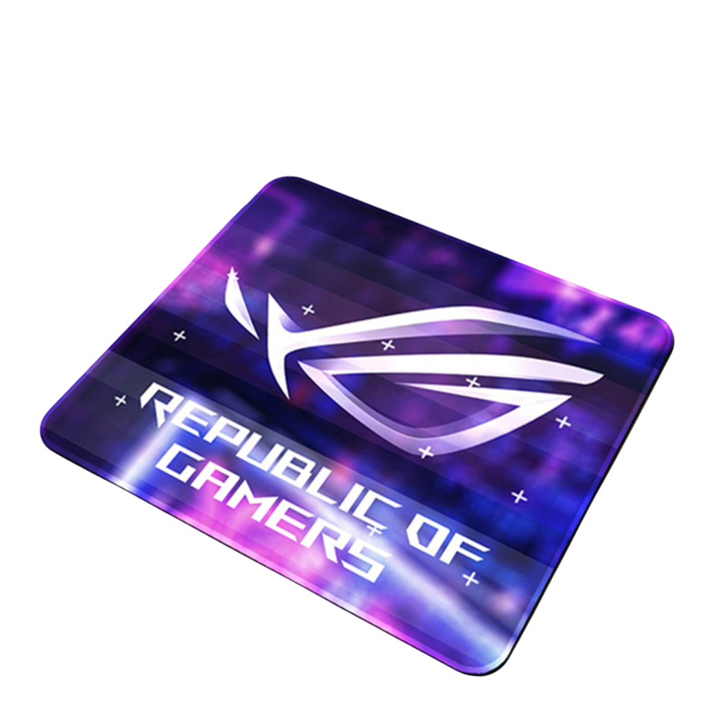 Коврик компьютерный для мыши маленький ASUS ROG 400х350х4мм ASUS-11