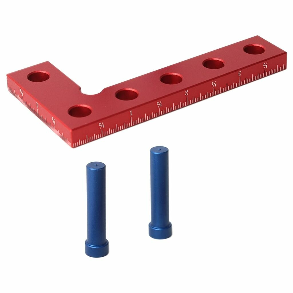 Треугольная линейка из алюминиевого сплава для деревообработки - дюймы