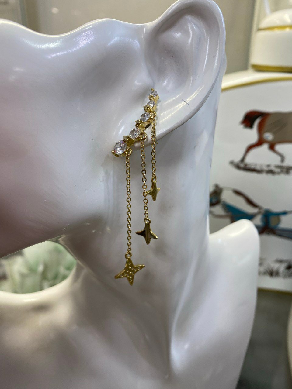 Серьги с подвесками