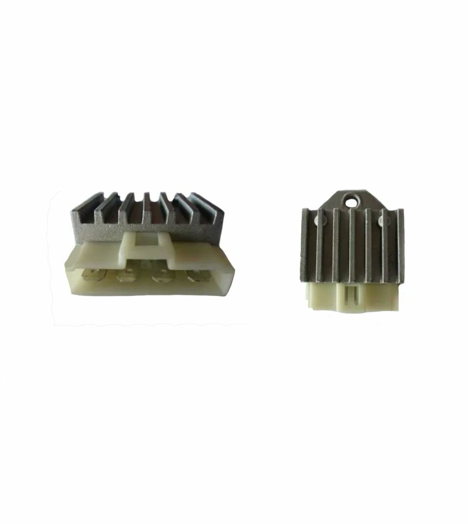 Реле регулятор 4 контакта, большая плоская колодка Yamaha/Suzuki (XH90-539)(FORCE-1-511)