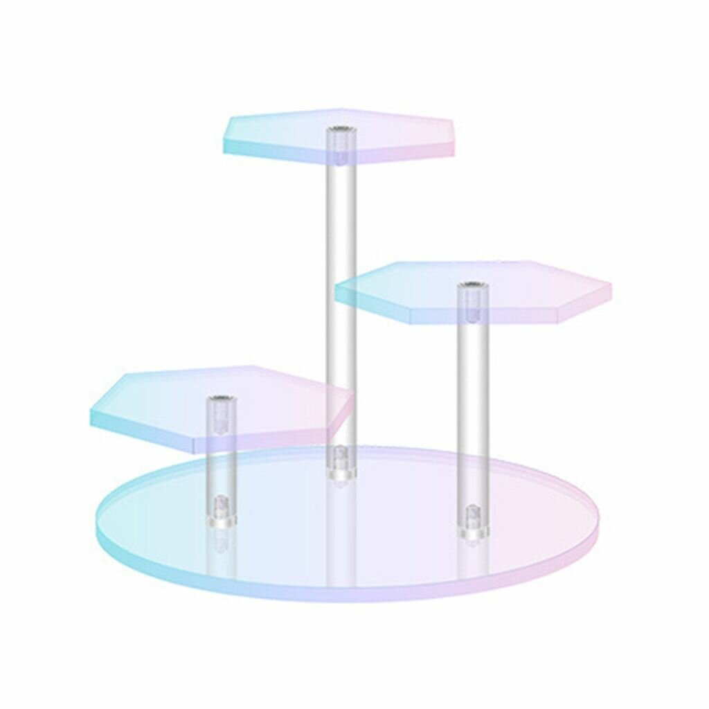 Универсальная акриловая подставка для демонстрации предметов коллекционирования и модных аксессуаров