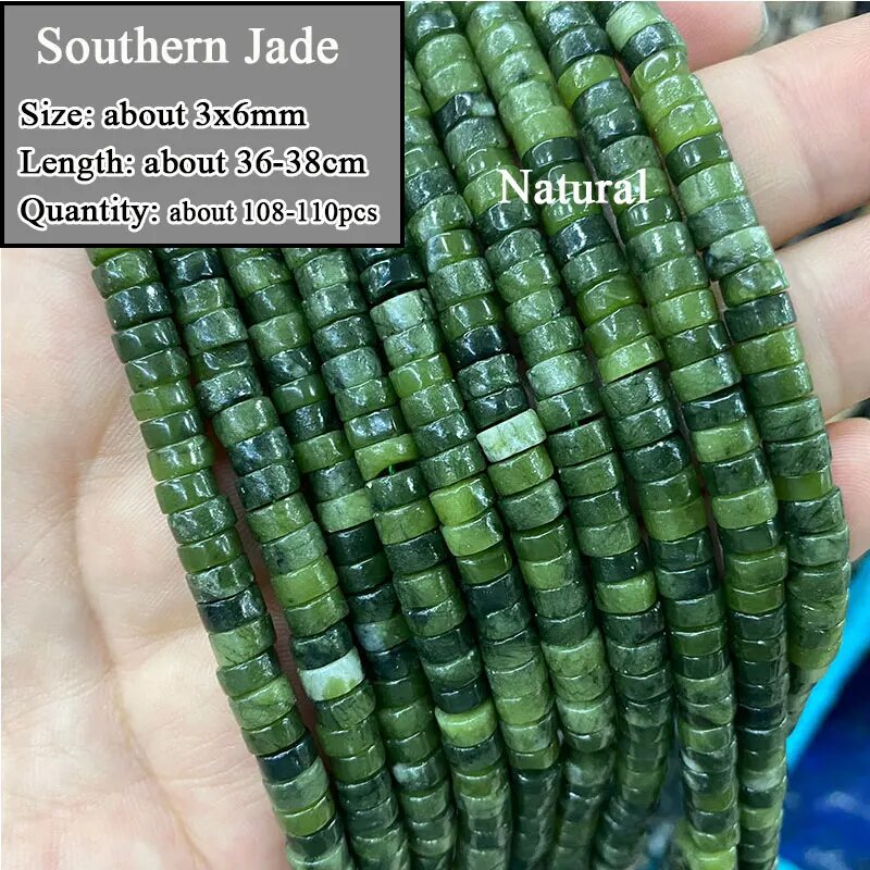 Нефритовые и ясменные бусины LUOMAN XIARI для рукоделия