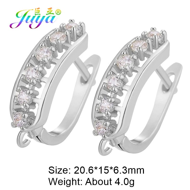 Серьги-кольца Juya, золото, 2 пары (4 шт), 20.6*15*6.3mm