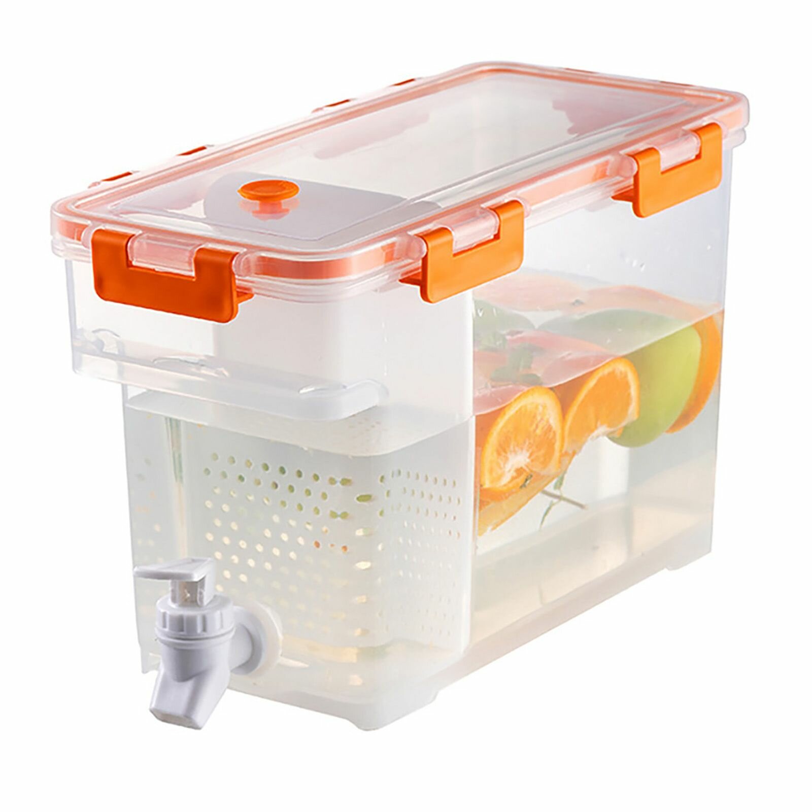 Холодильник Холодный чайник с краном-дозатором для напитков Диспенсер для напитков