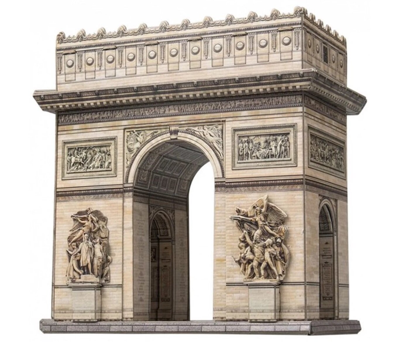 Сборная модель Умная Бумага Триумфальная арка. Франция 347