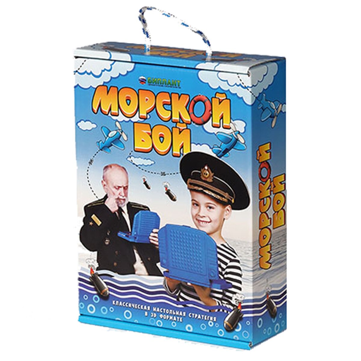 Настольная игра Биплант Морской бой 10021