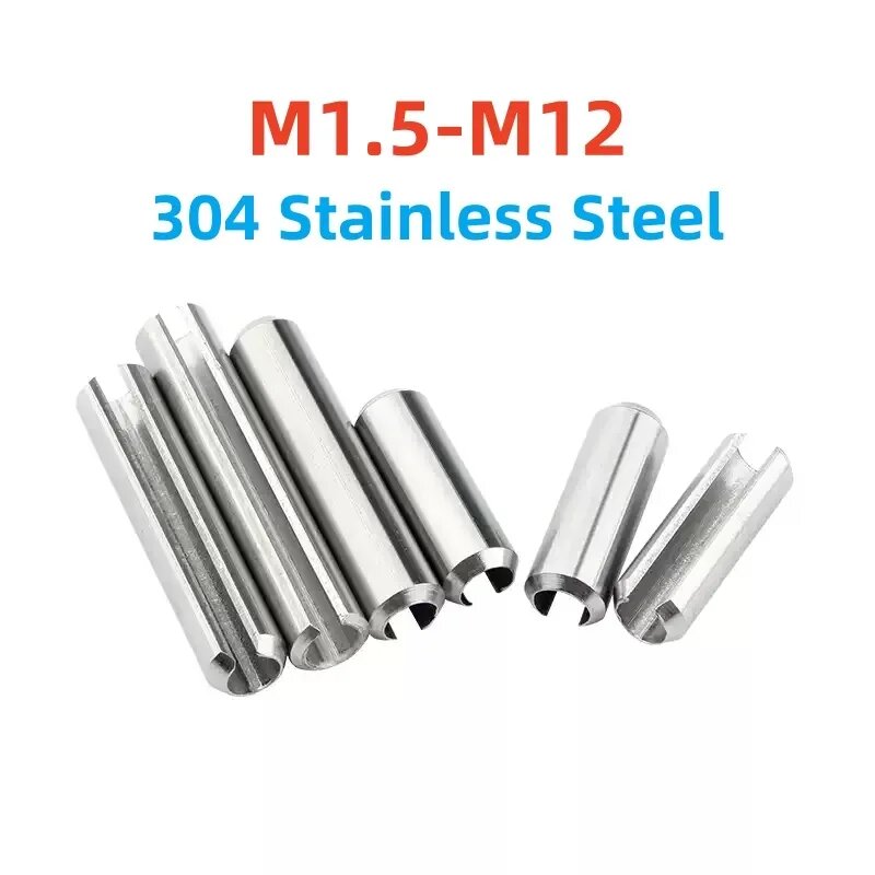 Пружинные штифты нержавеющая сталь 304, M1.5-16мм, 20шт
