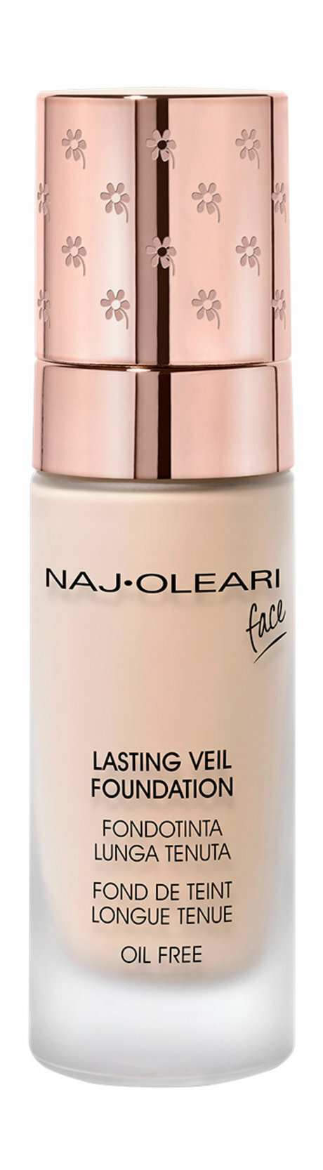 Naj Oleari Lasting Veil Foundation Тональное средство для лица c экстрактом цветов акмеллы | 1 Vanilla 20мл