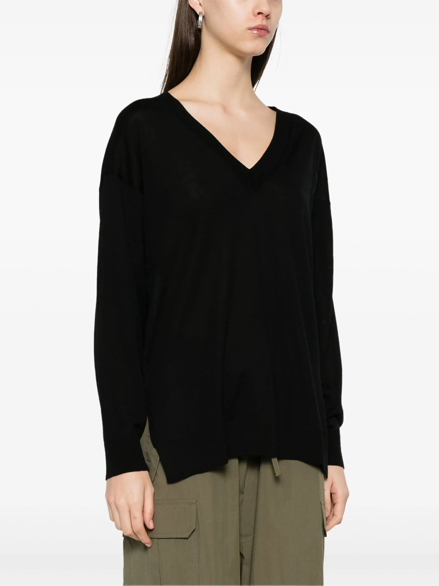 Свитер P.A.R.O.S.H. Linfa, размер S, , black/black — фото 1