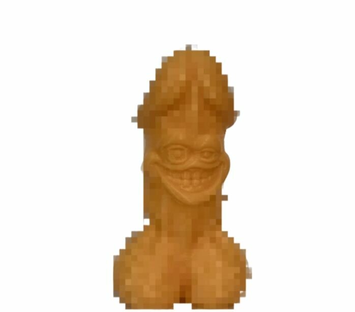 Статуэтка улыбающийся член 18+