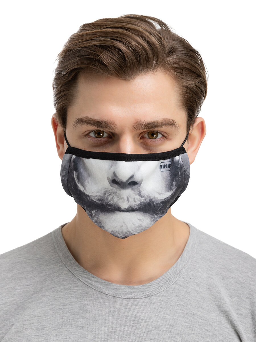 Маска для лица Spiro "Усы и борода"