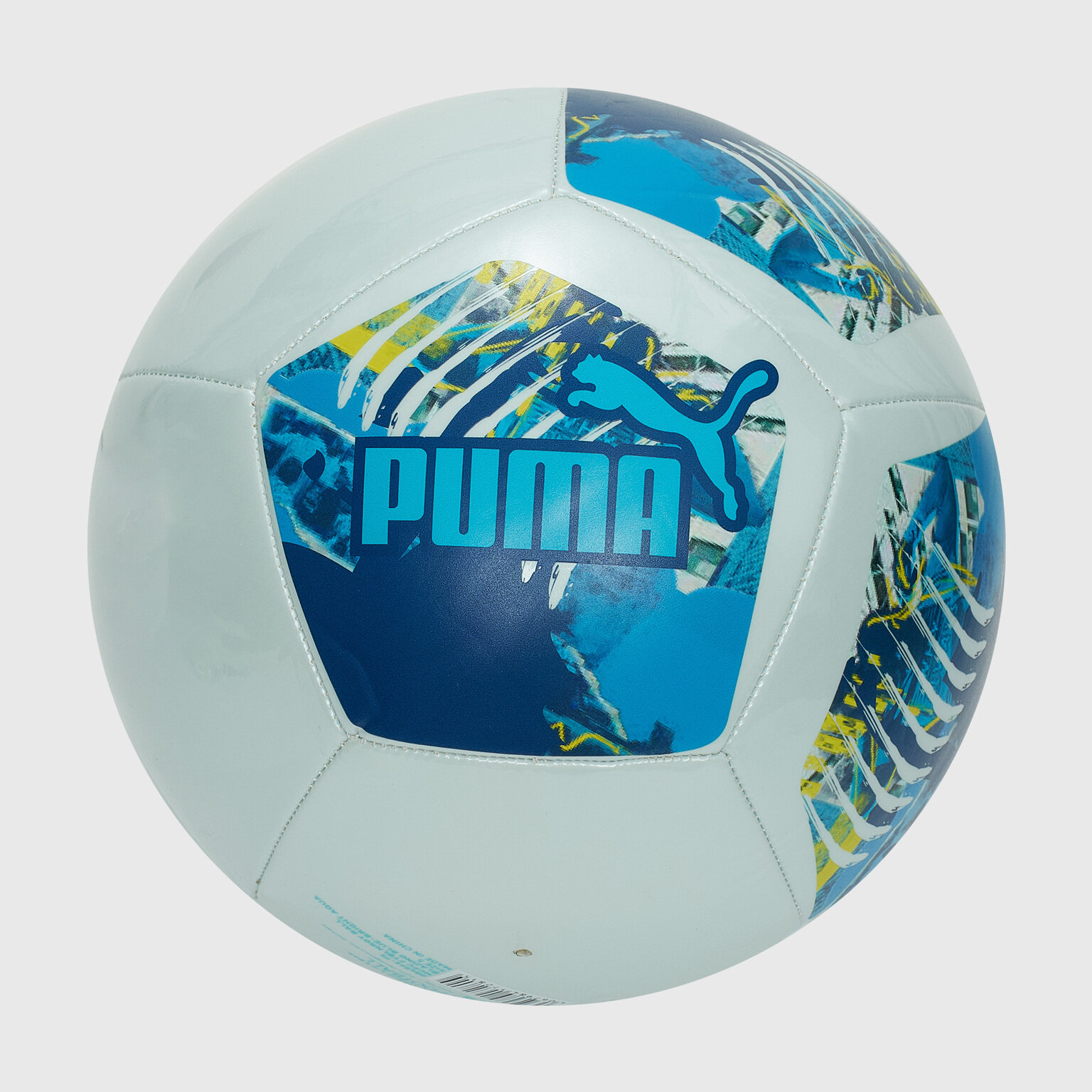Футбольный мяч Puma Manchester City 08454675, размер 5, Голубой
