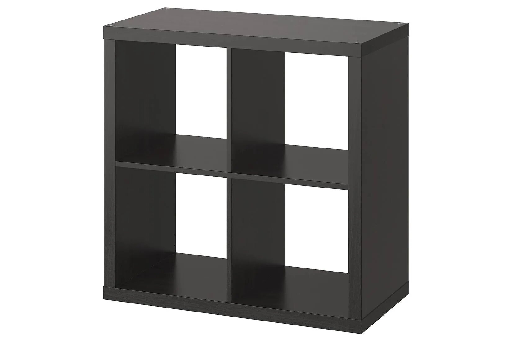 KALLAX IKEA 602.758.12 Книжный шкаф 77x77 см Чёрно-коричневый