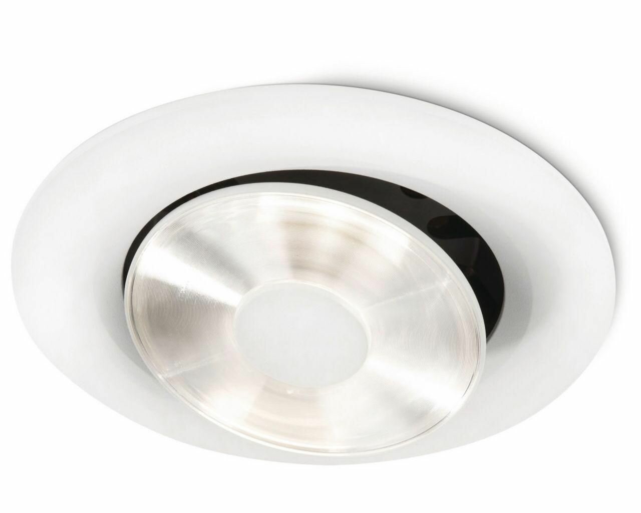 Светильник встраиваемый Philips LedDisc D216 15Вт 350Лм IP20 230В Белый Алюминий Димм. 57996/31/16.