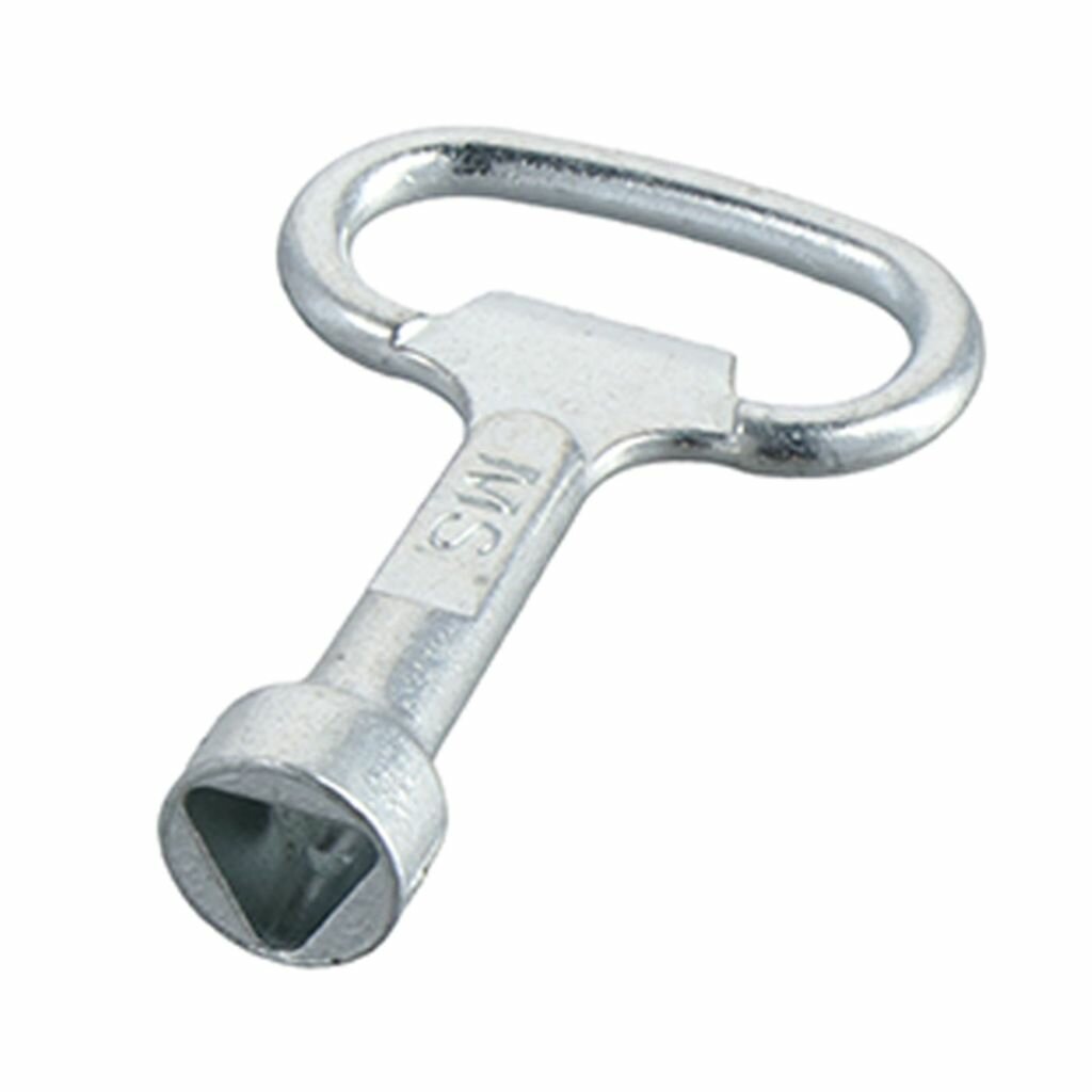 Ключ от замка электрического щита из цинкового сплава - треугольный ключ