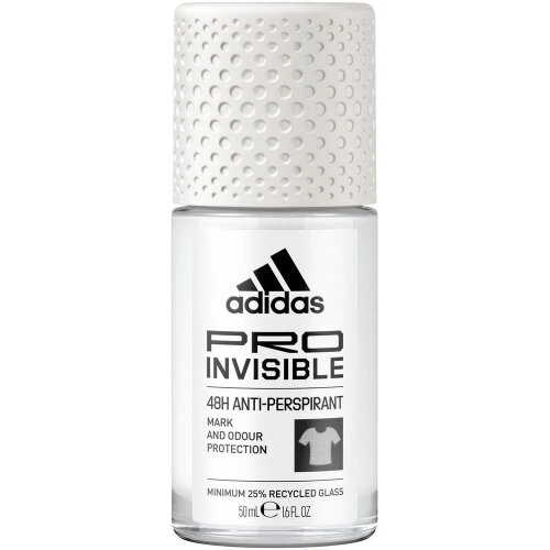 Антиперспирант роликовый Adidas 48H Pro Invisible женский, 50 мл