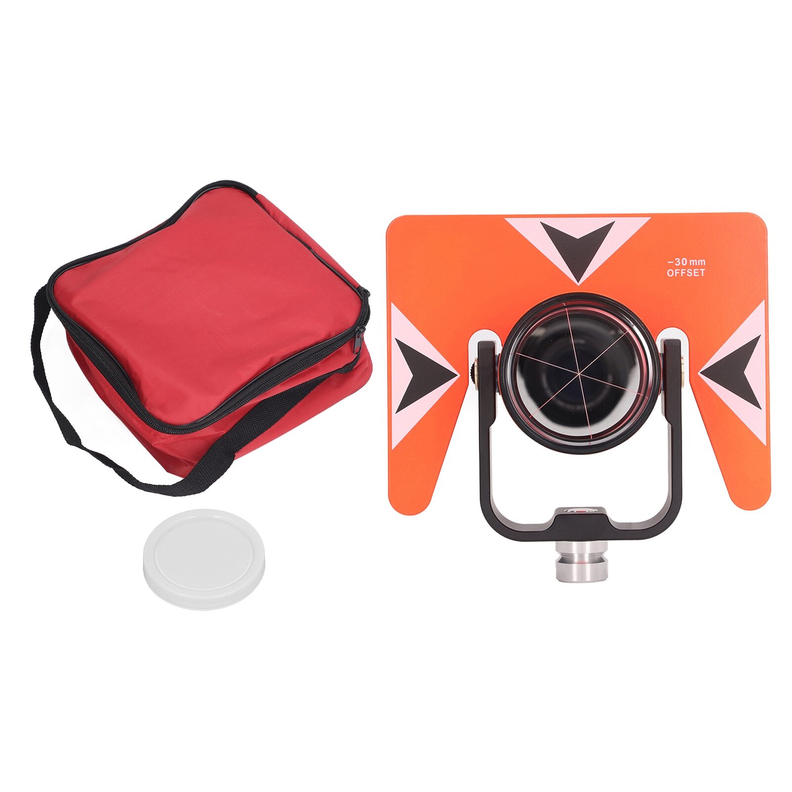 Универсальная наклонная призма 64мм, латунная ручка, корпус ABS, для геодезии