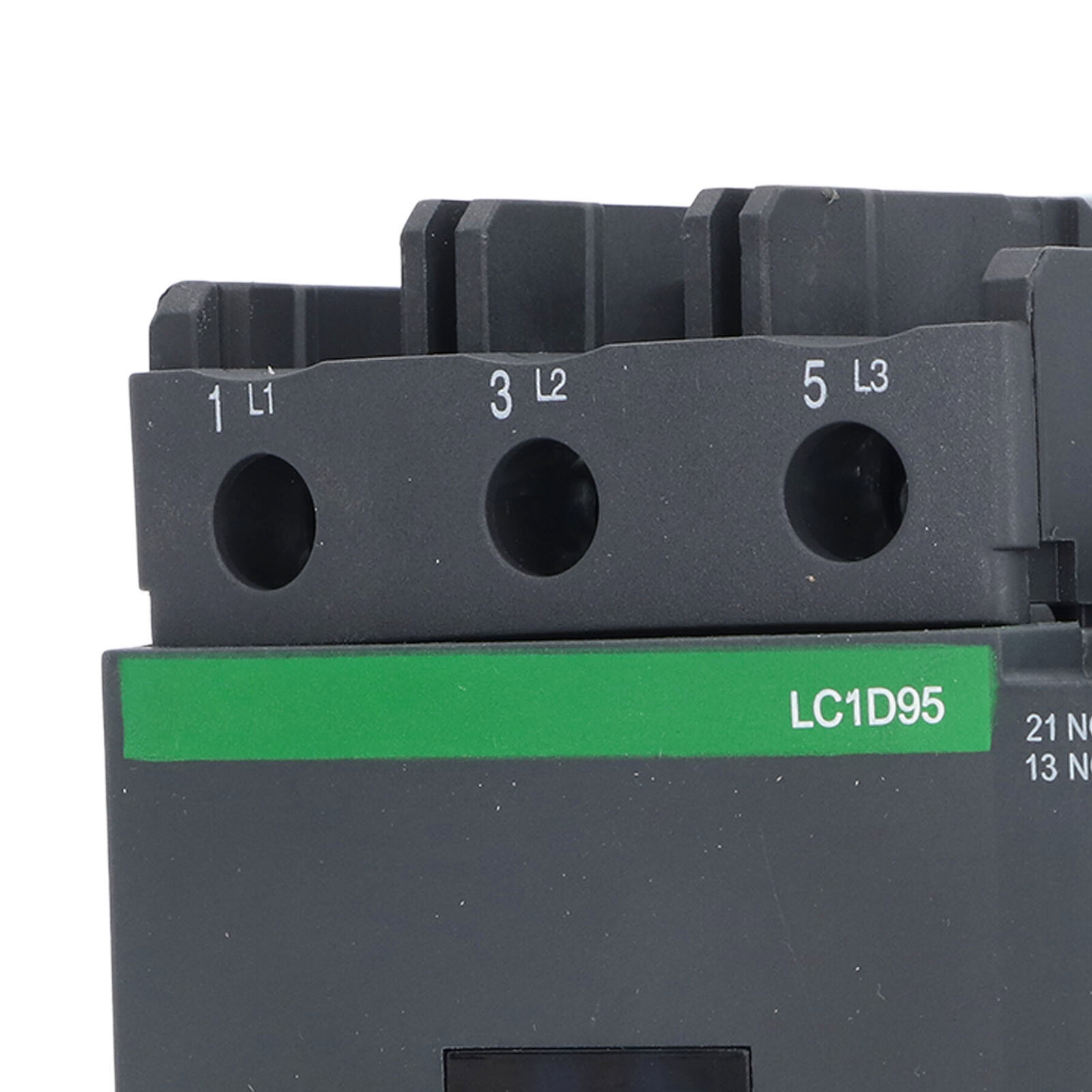 Контактор переменного тока 1NO 1NC 95A 380V Высоковольтная катушка с серебряным контактом Контроллер двигателя LC1D95 AC380V