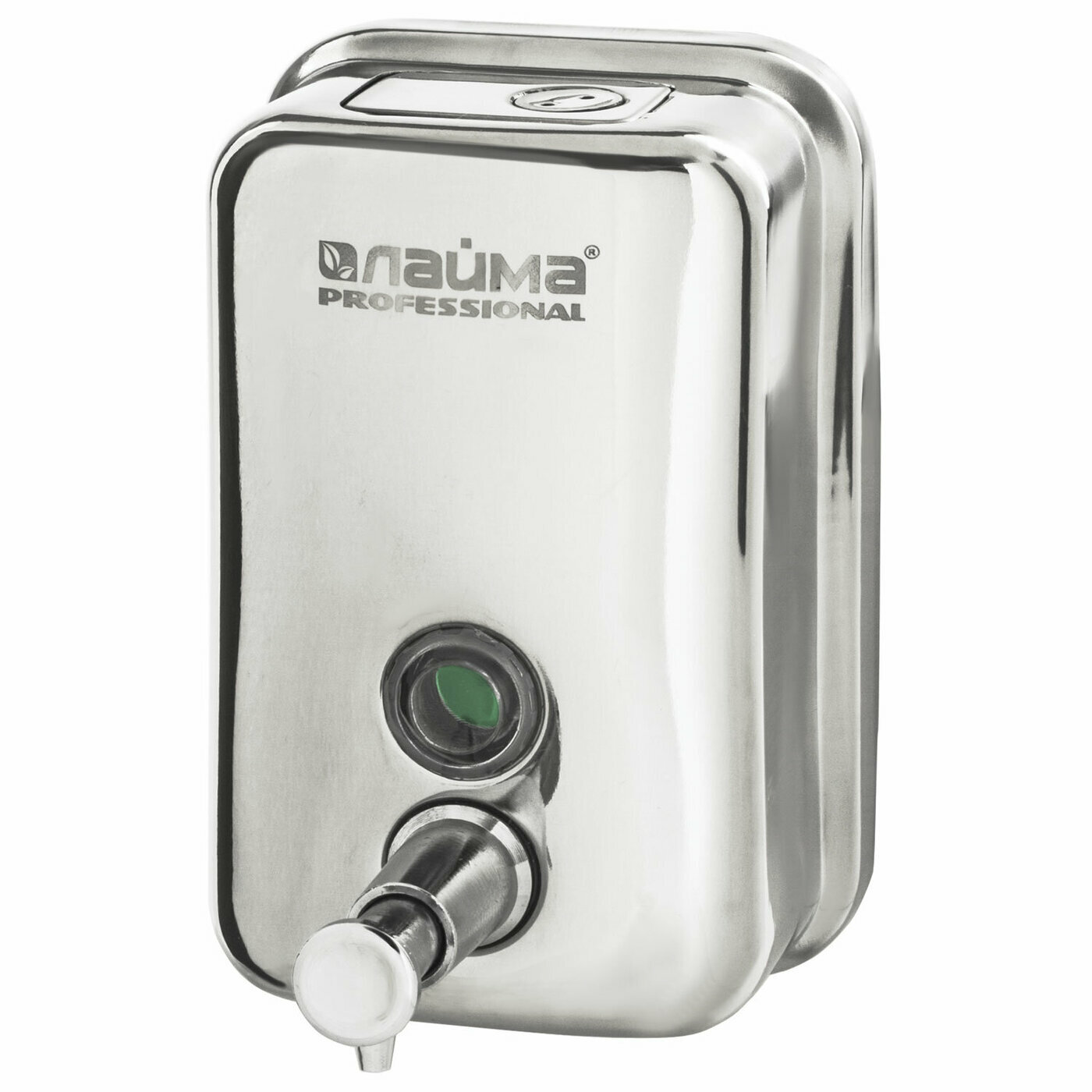 Диспенсер для жидкого мыла Лайма Professional inox, 0,5 л, нержавеющая сталь, зеркальный (605394)