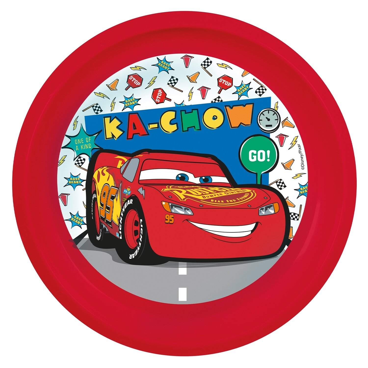 Тарелка ND Play пластиковая. Тачки. Будет гонка! (51512)