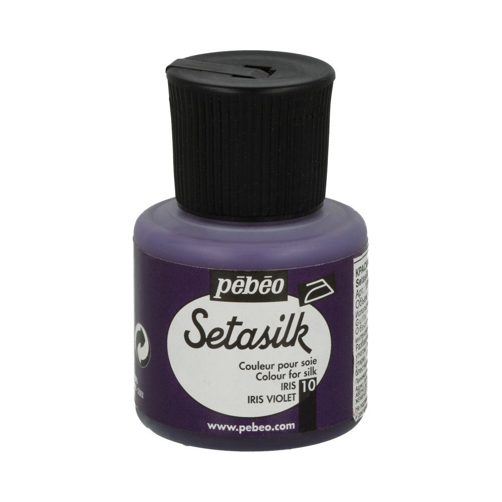 Краска по шелку Pebeo Setasilk, 45 мл, ирис фиолетовый