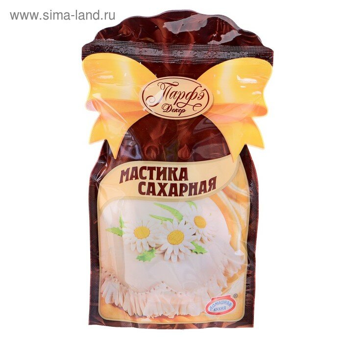 Мастика сахарная ванильная, белая, 150 г