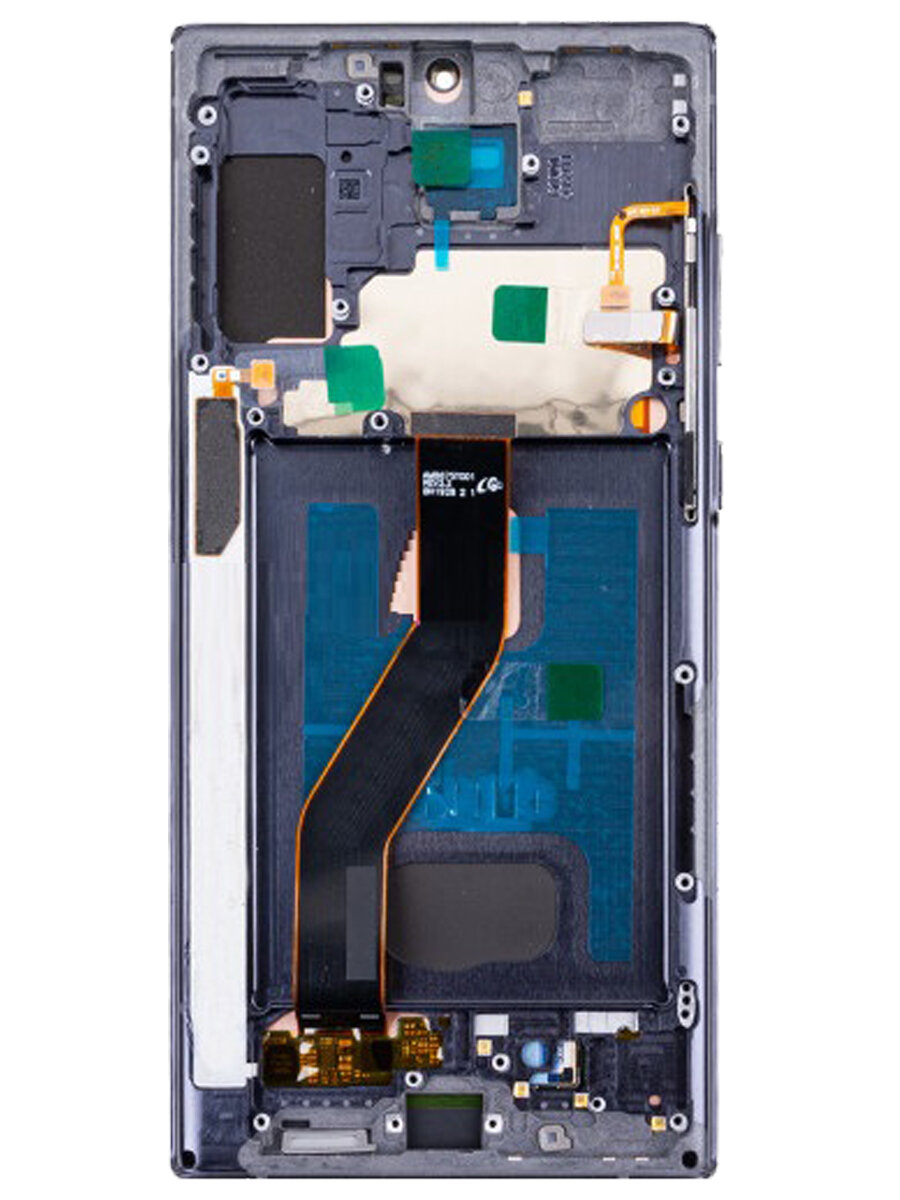 Дисплей для Samsung N975F Galaxy Note 10 Plus модуль с рамкой и тачскрином (черный) (OLED) (premium)