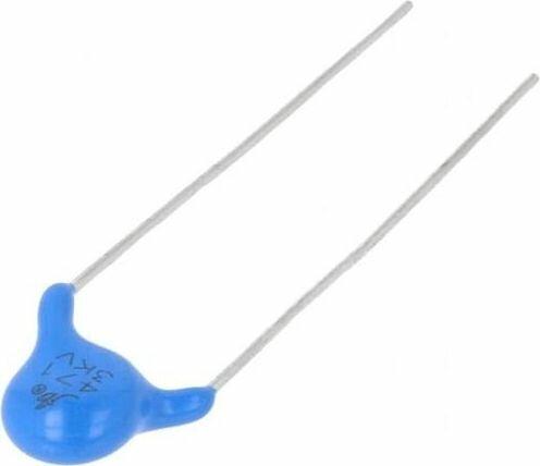 Конденсатор Jb Capacitors JYC3F471KCB065000B керамический 470пФ 3кВDC Y5P 10П 7,5мм 1шт