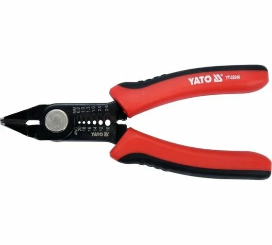 YATO Пассатижи 140мм со съёмником YT-22640
