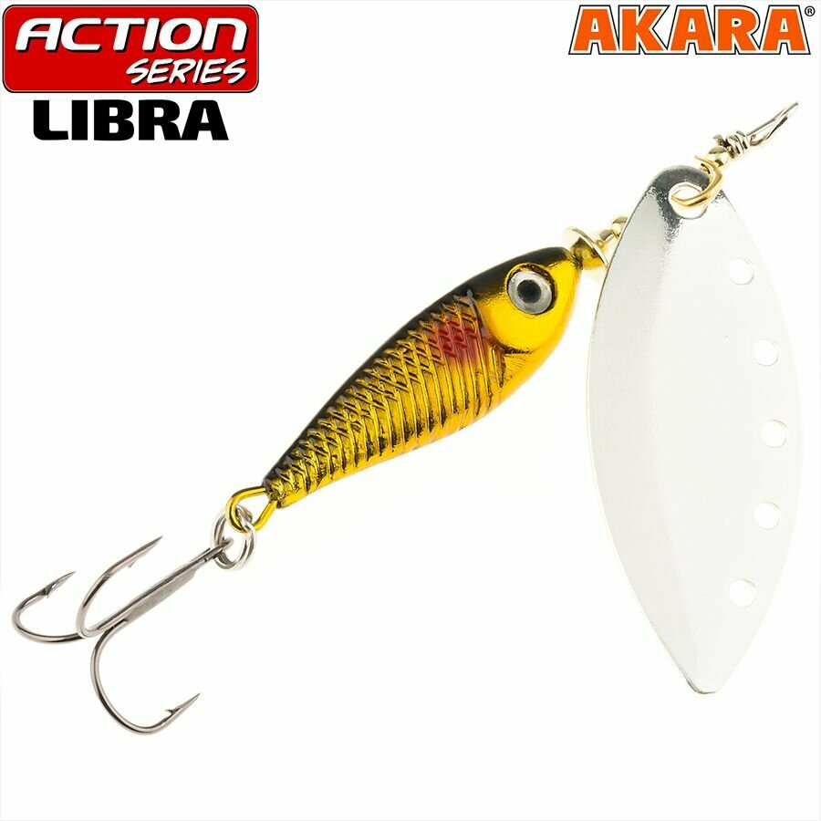 Блесна вращ. Akara Action Series Libra 4 16гр. 4/7 oz. A19-1