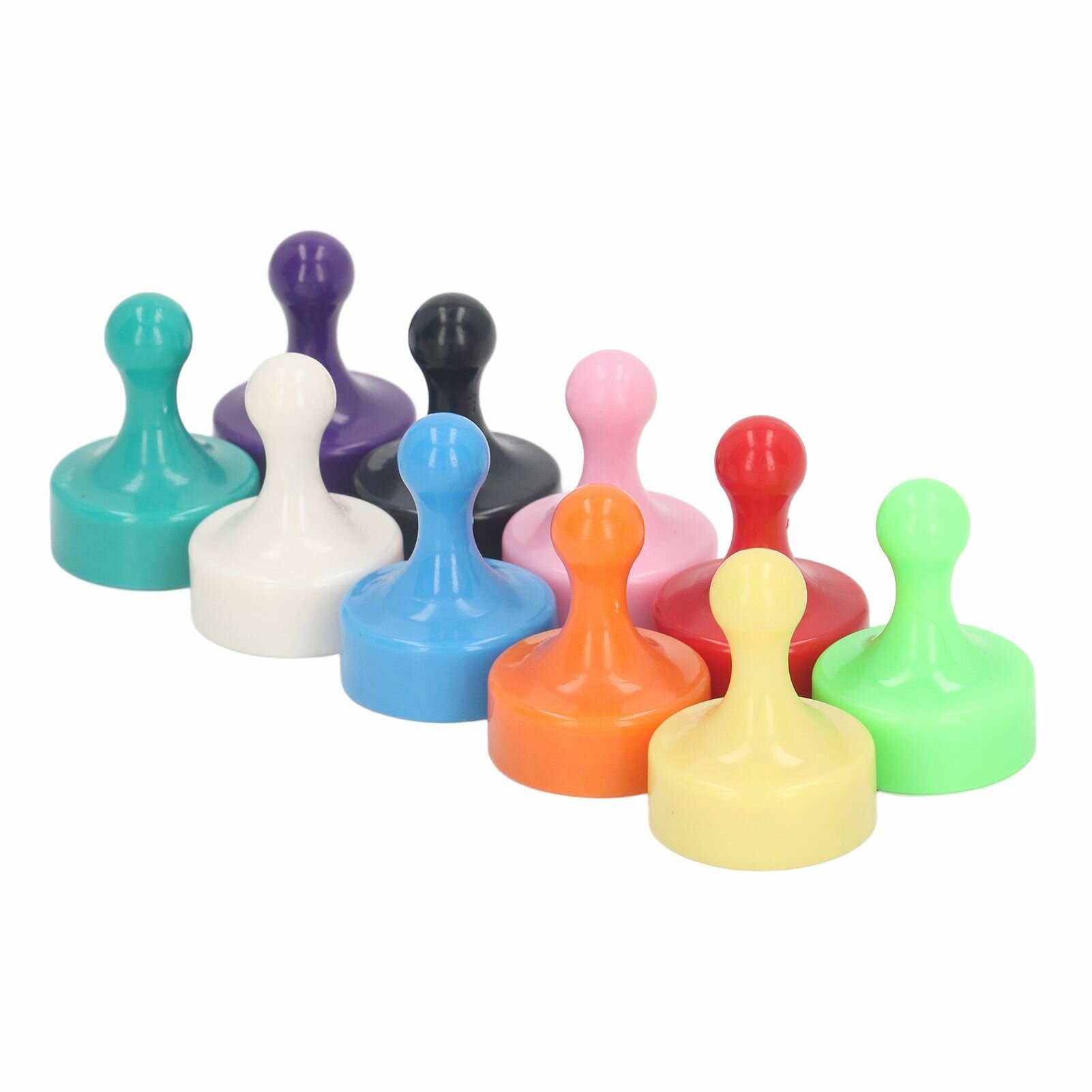 12x19 мм сильные цветные магниты NdFeB, 10 шт, доска для офиса, холодильника, кухни, магнитные кнопки, прочные и простые в использовании