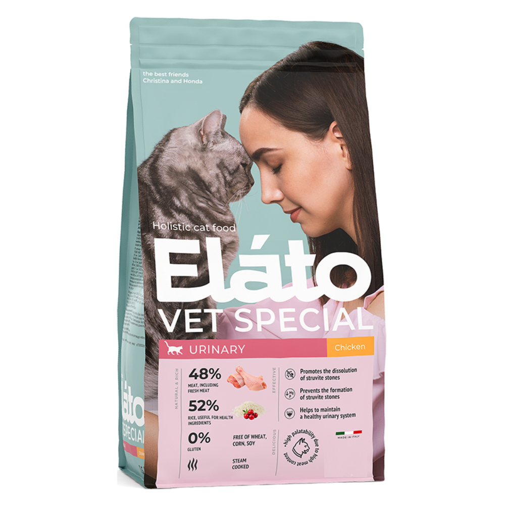 ELATO Holistic Vet Special для кошек Urinary с Курицей