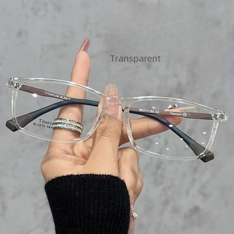 МOMOJA пластиковая оправа для очков 5816 transparent