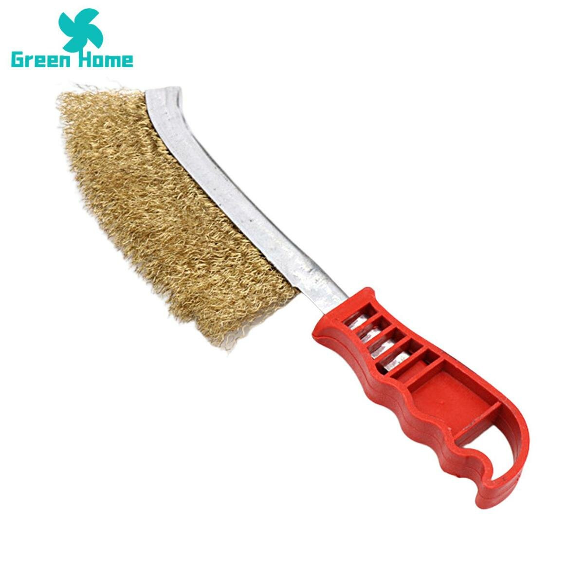 Щетка для чистки Green Home Gap с эргономичной пластиковой ручкой и прочной щеткой для удаления ржавчины