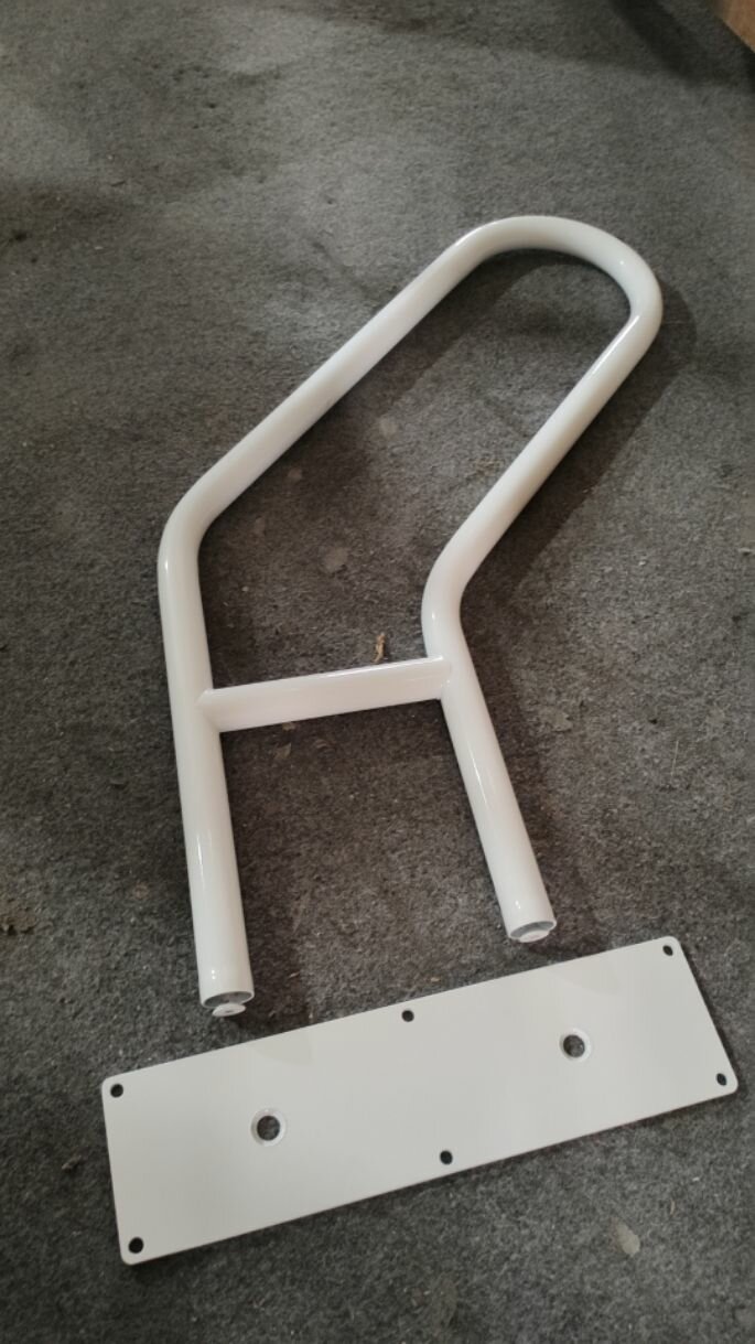 Настенные поручни для наружных лестниц, U-образные лестничные поручни от 1 до 2/3 ступеней