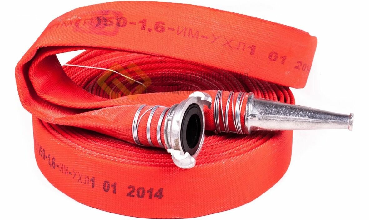 Рукав пожарный напорный 50мм PH-50-20 с головками ГР-50 А 20м