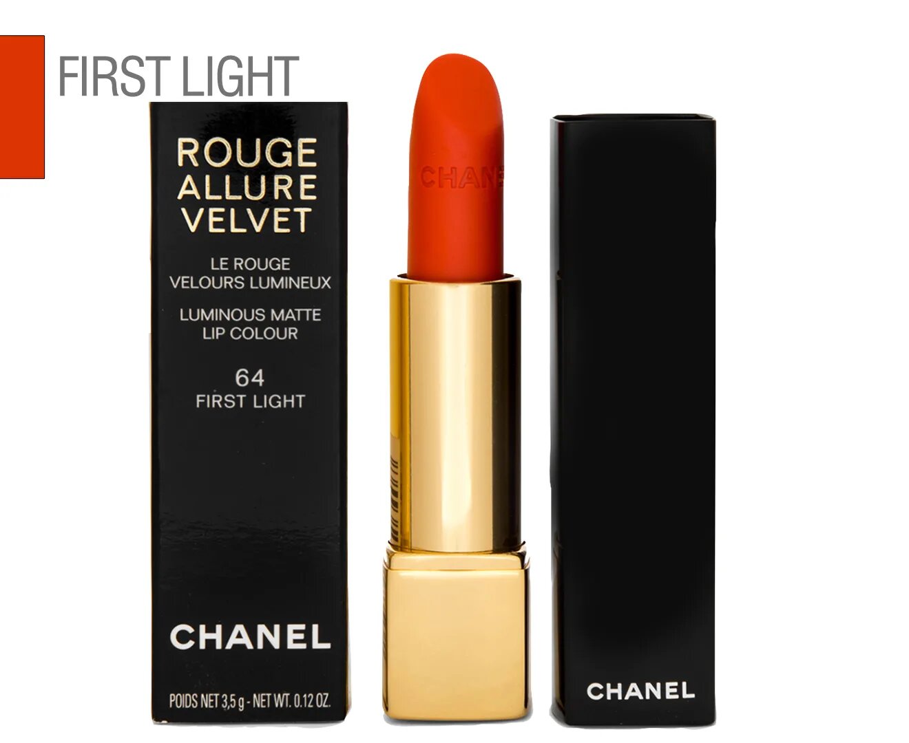 Chanel 64 First Light Rouge Allure Velvet Матовая помада для губ