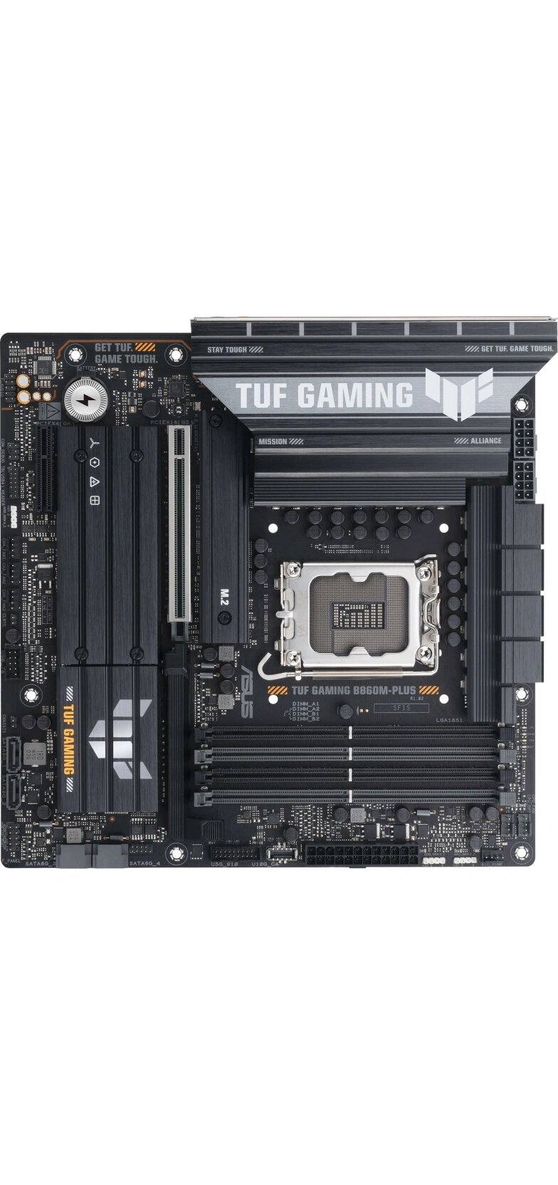 Материнская плата Asus TUF GAMING B860M-PLUS, Soc-1851, Intel B860, mATX
