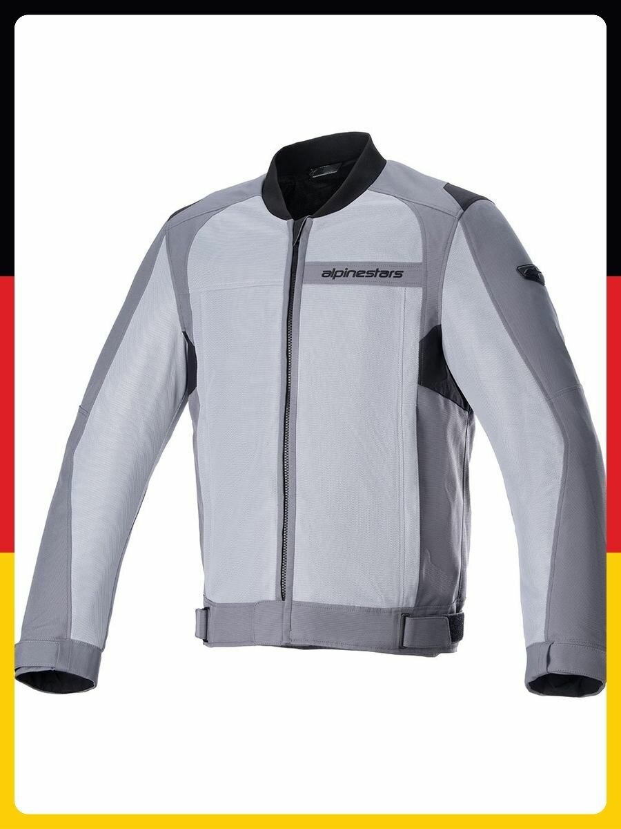 Мотокуртка Alpinestars V2 Air, серый, 2XL