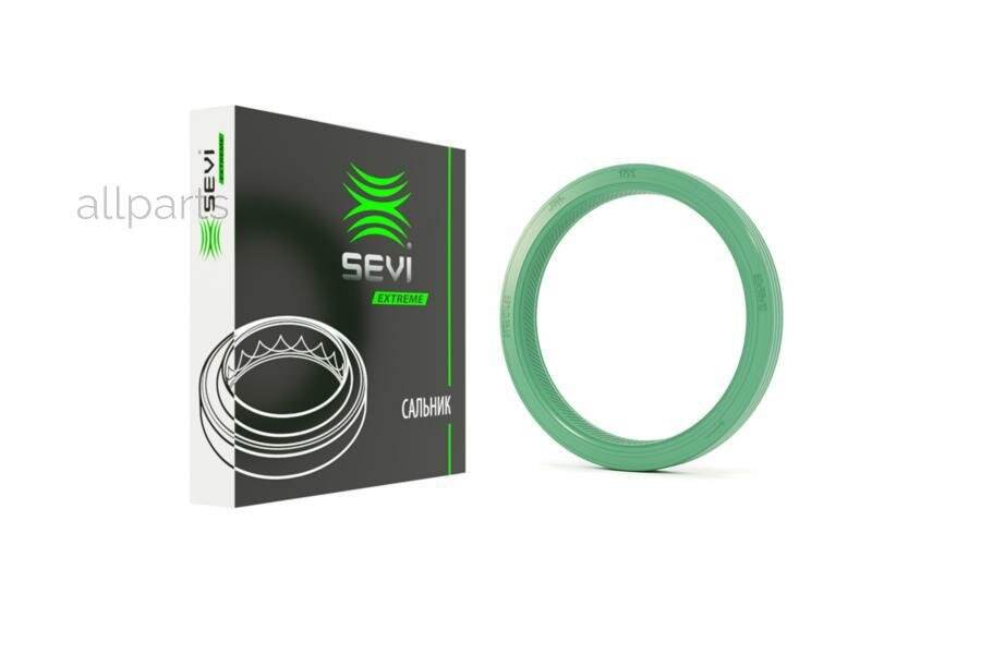 SEVI 8042-1489 Сальник коленчатого вала задний (FPM) для а/м DAEWOONEXIA, ESPERO, CHEVROLET LANOS, ZAZ SENS сэви-эк SEVI 8042-1489