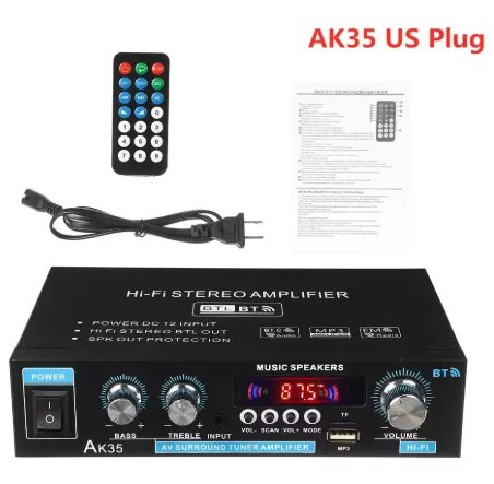EDUP АК35 Цифровой усилитель аудио 800 Вт AK35 US Plug